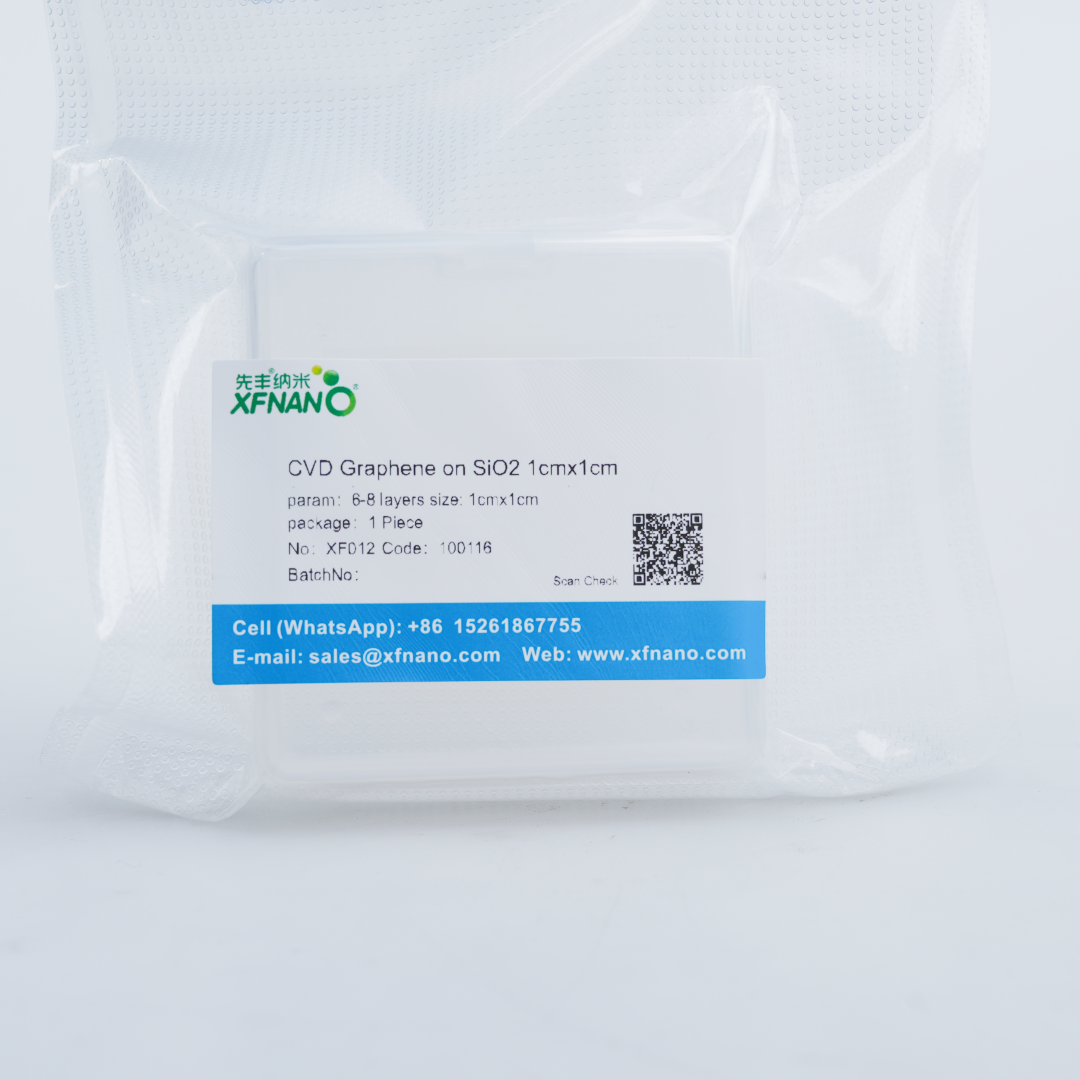 CVD Graphene on SiO2 1cmx1cm – xfnano